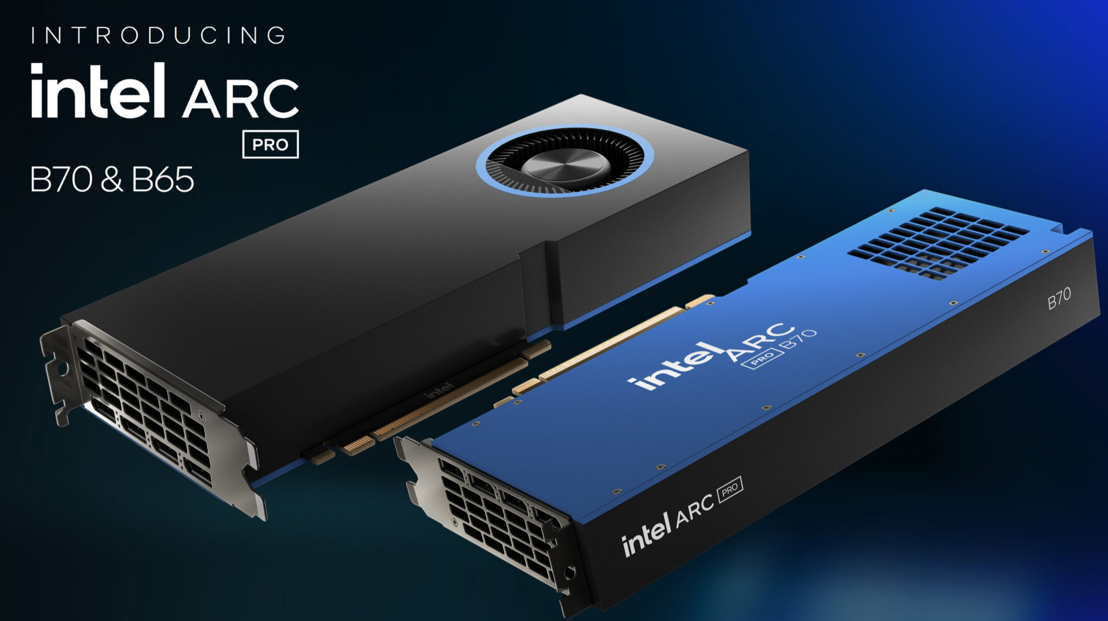 Intel’den 32 GB’lık Yapay Zeka Hamlesi: Arc Pro B70 ve B65 Resmen ...